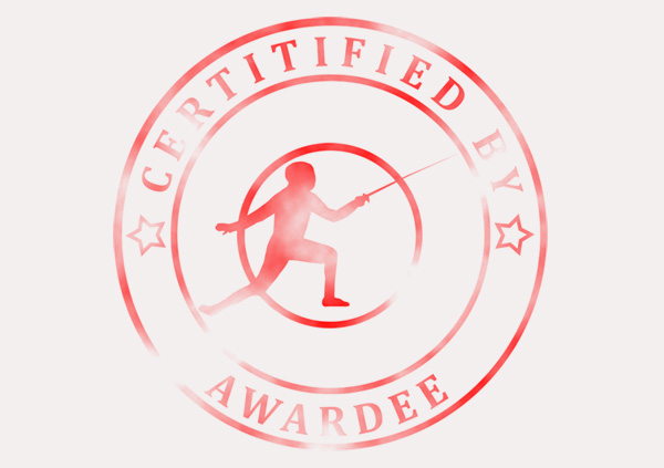 Free Fencing Certificate templates - Add Printable Badges & Medals