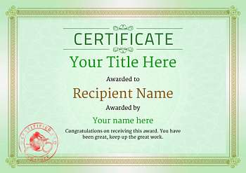 Free Motocross Certificate templates - Add Printable Badges & Medals