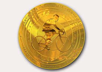 Free Cycling Certificate templates - Add Printable Badges & Medals
