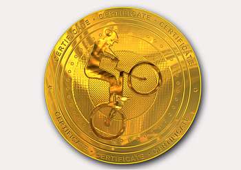 Free Trail Biking Certificate templates - Add Printable Badges and Medals